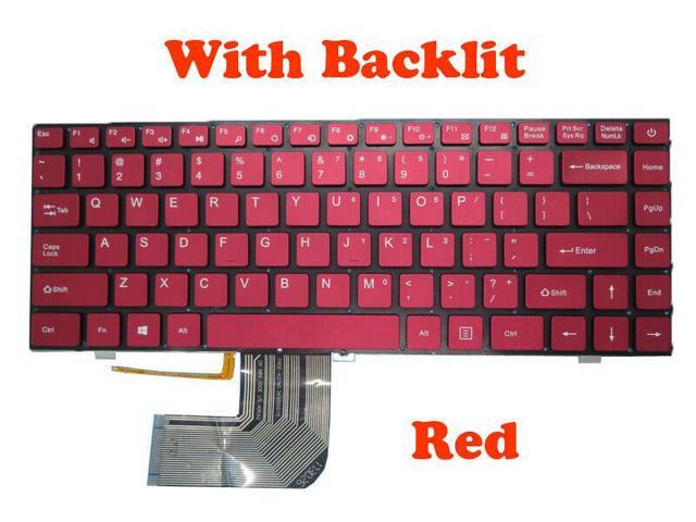 Click here for Backlit Red US Keyboard Forumper EZbook X4 DK MIN... prices