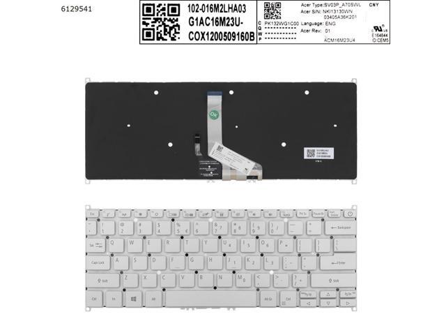 Click here for Keyboard for Acer Swift SF114-32 Silver Without FR... prices