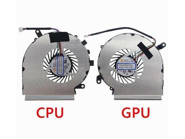 Click here for Gpu and Cpu cooling fan for MSI GE62VR GL62VR GP62... prices