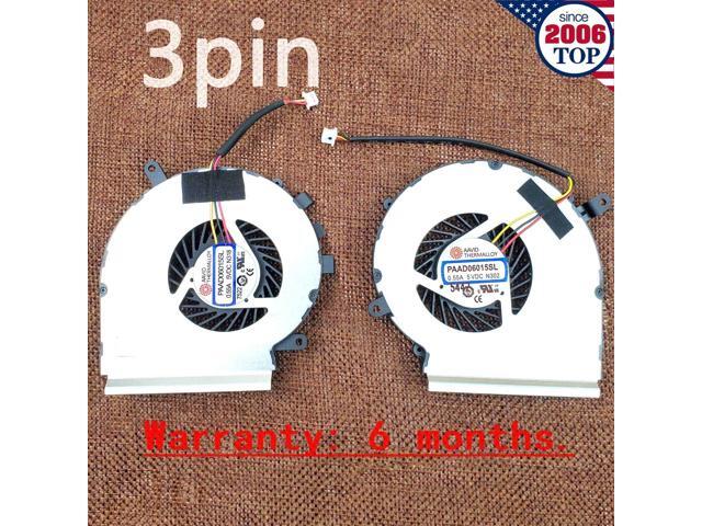 Click here for Gpu and Cpu cooling fan for MSI GE62 GL62 GE72 GL7... prices