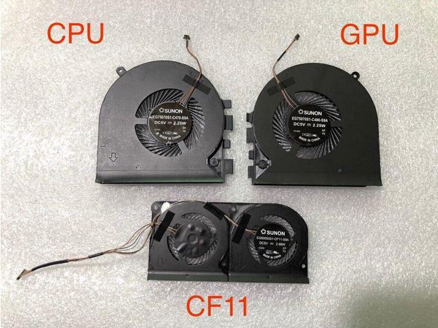 Click here for Gpu and Cpu cooling fan for Blade Pro 17 RZ09-0287... prices