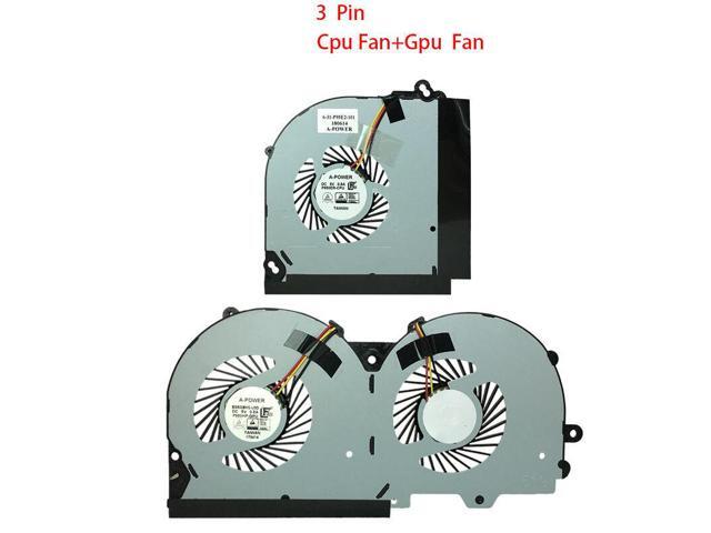 Click here for Gpu and Cpu cooling fan for Clevo P950 P950HR P950... prices