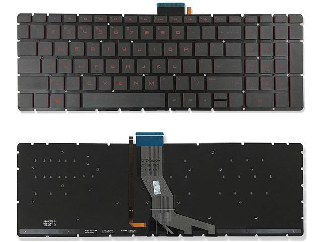 Click here for US Red font Backlit Keyboard for HP 15-an044nr 15-... prices