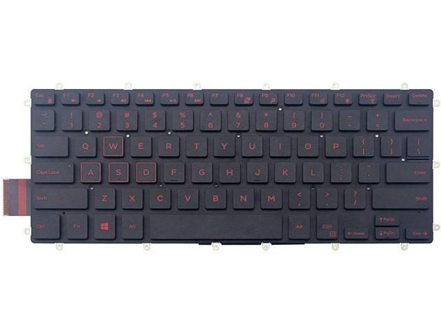 Click here for US Red WorBacklit Keyboard for Dell Inspiron P69G... prices