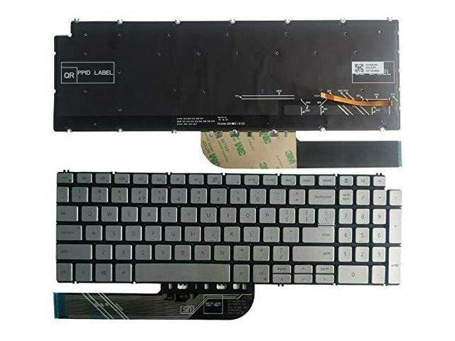 Click here for US Silver Backlit Keyboard for Dell Inspiron 15 55... prices