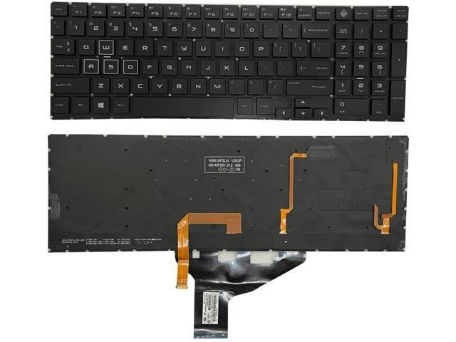 Click here for US Black Backlit Keyboard for HP Omen 15-DC 15-DC0... prices