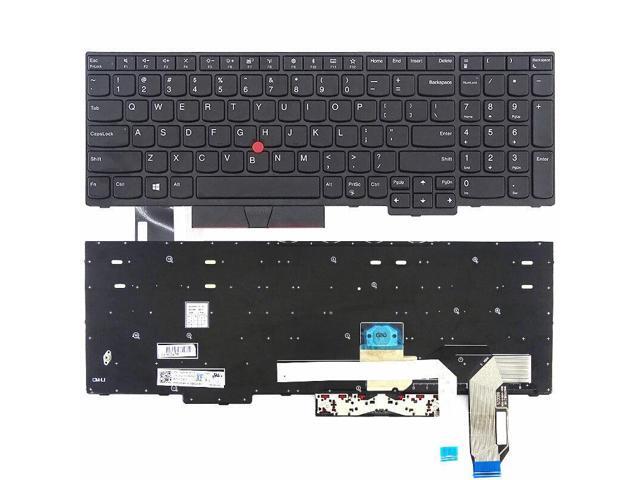 Click here for US Black Keyboard for Lenovo ThinkPad P73 (20QR 20... prices