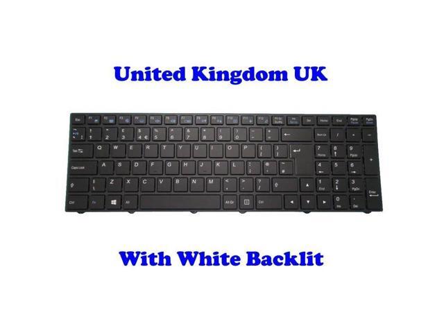 Click here for Backlit UK Keyboard For CLEVO N350DV N350DW N550RC... prices