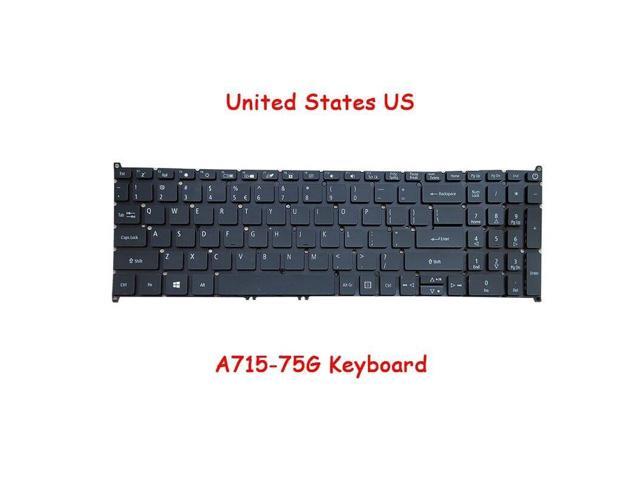 Click here for Laptop Keyboard For ACER Aspire A715-75G With Back... prices