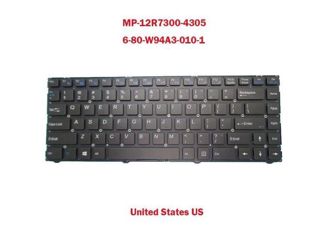 Click here for W94 Keyboard For CLEVO W940SU MP-12R7300-4305 6-80... prices