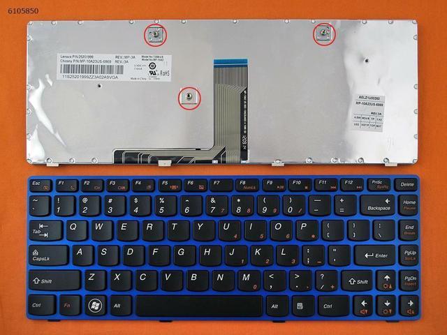 Click here for US Keyboard for LENOVO Z380 Z480 Z485 G480 G485 BL... prices