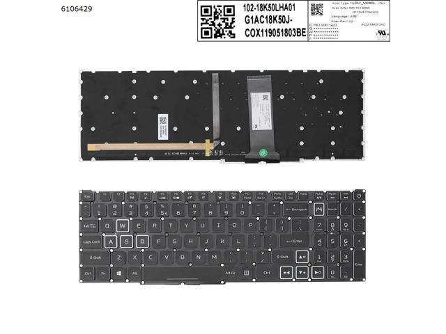Click here for Keyboard for Acer Nitro4 an515 54 an515 43 an517 5... prices