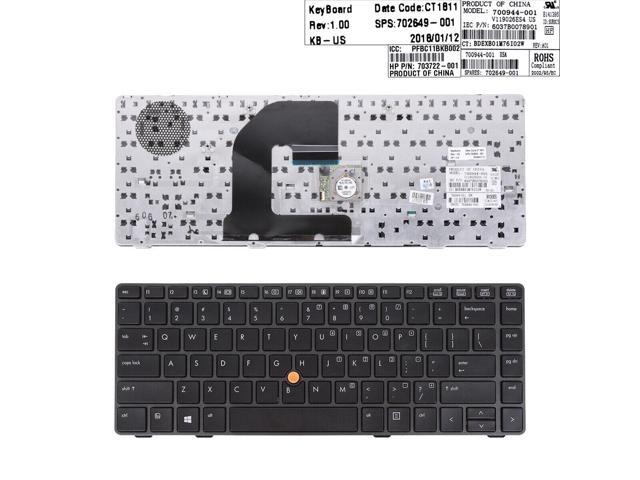 Click here for US Keyboard for HP EliteBook 8460P Gray color With... prices