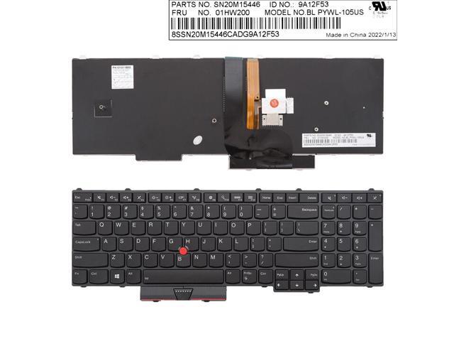 Click here for US Keyboard for Lenovo ThinkPad P50 P70 Black Back... prices