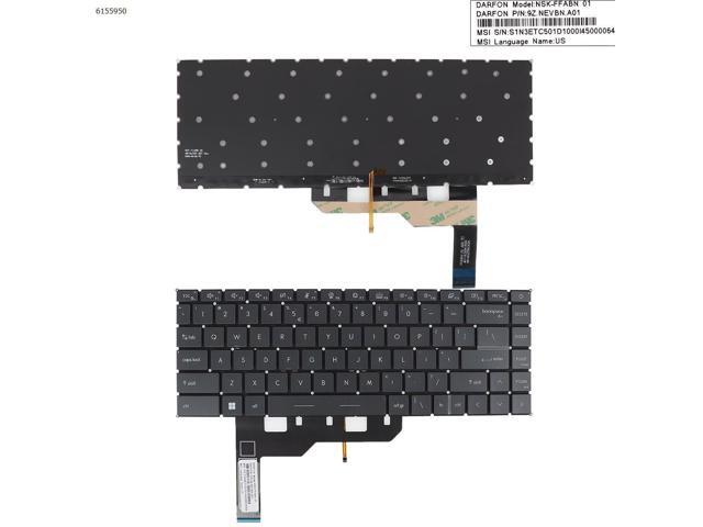 Click here for US Keyboard for MSI GE66 GS66 BLACK ( Backlit ) prices