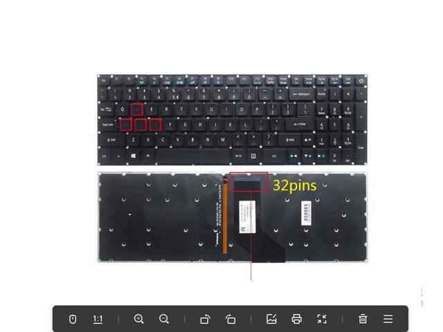 Click here for replacement keyboard for Acer PH315-51 PH317-51 PH... prices