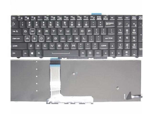 Click here for Backlit English US Laptop Keyboard For Sager NP987... prices