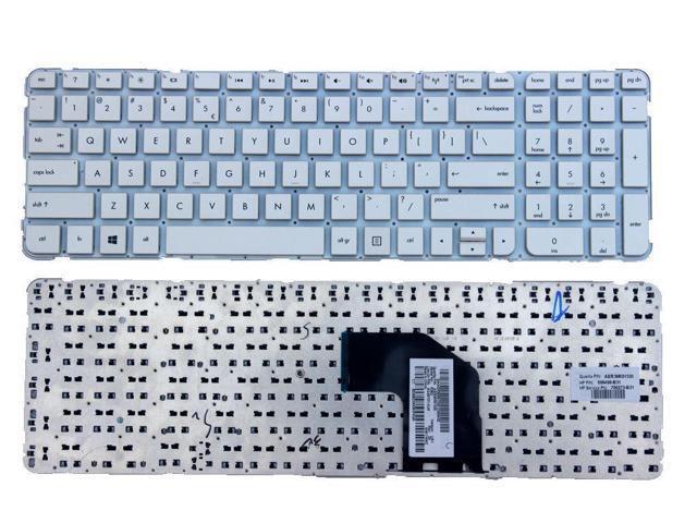 Click here for New White US Keyboard without frame for HP Pavilio... prices