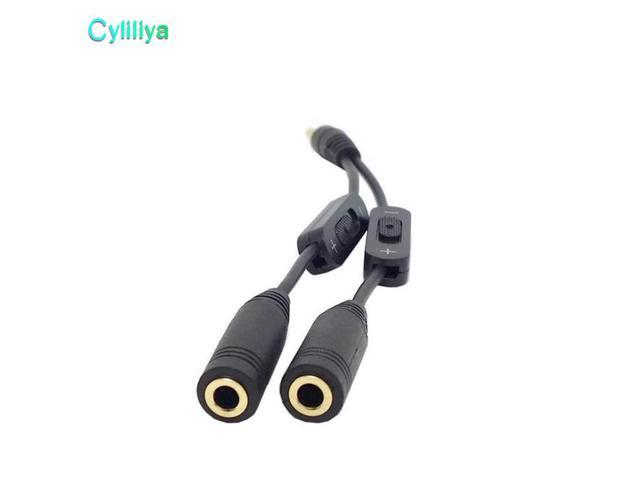 Click here for 5pcs 3.5mm Male to 2 Female Stereo Audio Y Splitte... prices