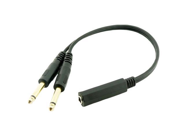 Click here for 1pc 6.35mm 1/4 inch Stereo TRS Female to 2 Dual 6.... prices