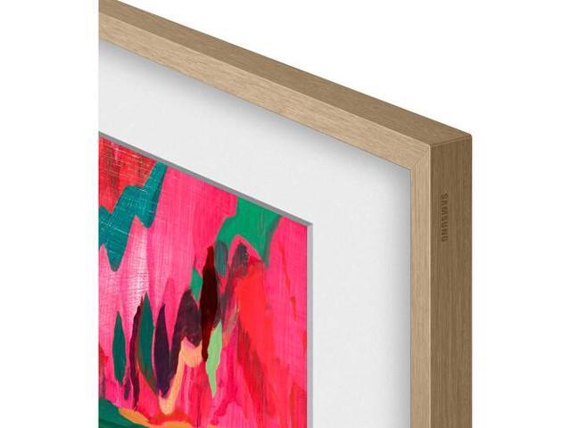 Samsung 85 The Frame Customizable Bezel VGSCFF85TKBZA - Modern Teak - Brown