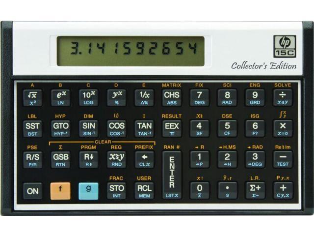 Click here for HP 15C Scientific Calculator Collectors Edition prices
