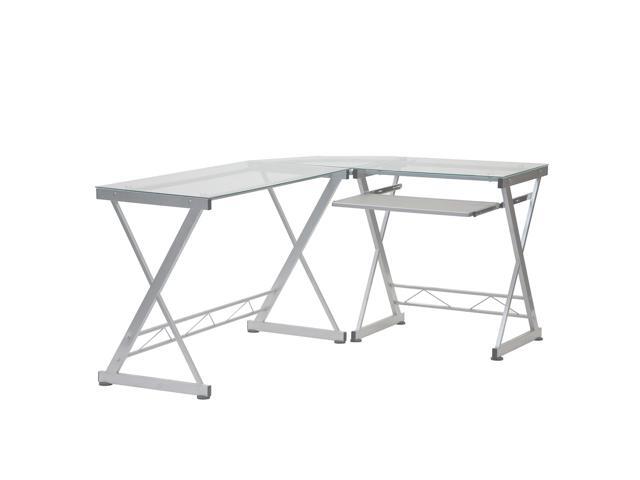 Click here for Deluxe Ergonomic L-Shaped Computer Desk Workstatio... prices