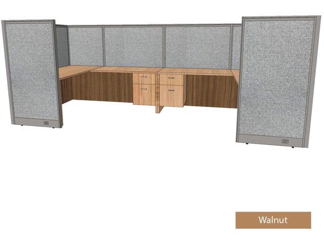 Click here for GOF 2-Person Workstation Cubicle  Freestanding Off... prices