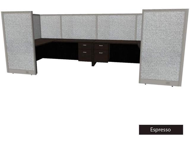 Click here for GOF 2-Person Workstation Cubicle  Freestanding Off... prices