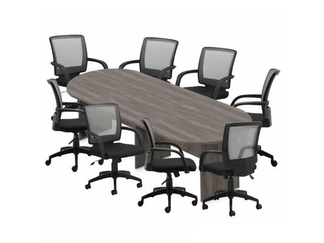 Click here for GOF 10 FT Racetrack Conference Table w/ 8 Chairs S... prices