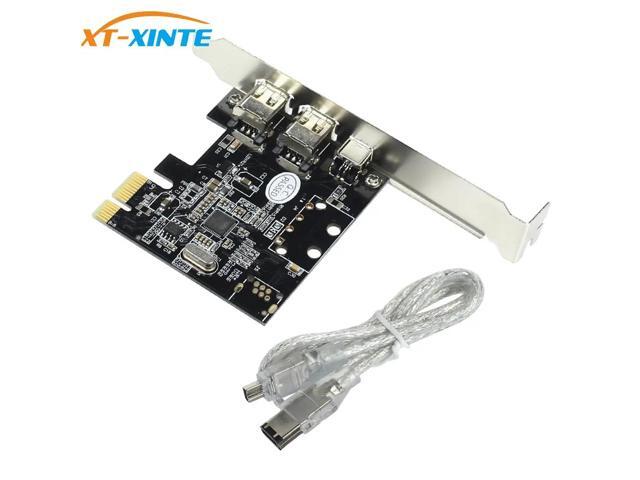 Click here for XT-XINTE Expansion Card PCIe 3 Ports 1394A Firewir... prices