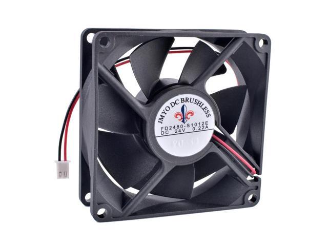 Click here for FD2480-S1012E 8cm 8025 80mm fan 24V 0.22A Large ai... prices