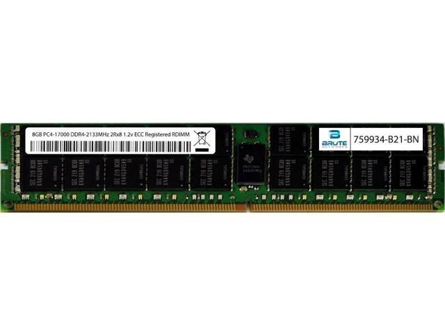 Click here for 759934-B21 - HP Compatible 8GB PC4-17000 DDR4-2133... prices