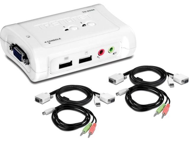 Click here for TRENDnet 2-Port USB KVM Switch and Cable Kit with... prices