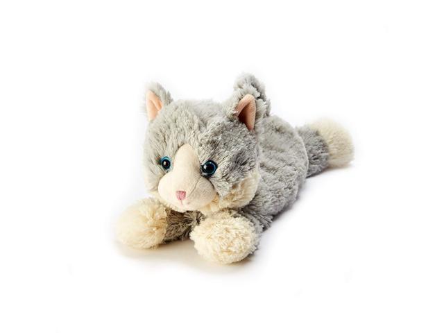 Warmies Microwavable French Lavender Scented Plush Gray Cat - Grey