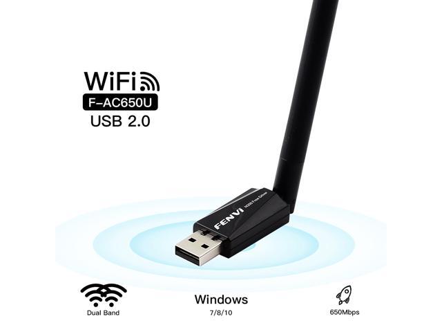 Click here for Fenvi F-AC650U AC650 USB WiFi Adapter  650Mbps Dua... prices