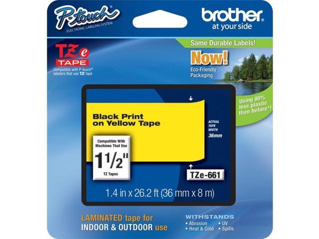Click here for Brother - Labels - laminated tape - Roll (3.6CM X... prices