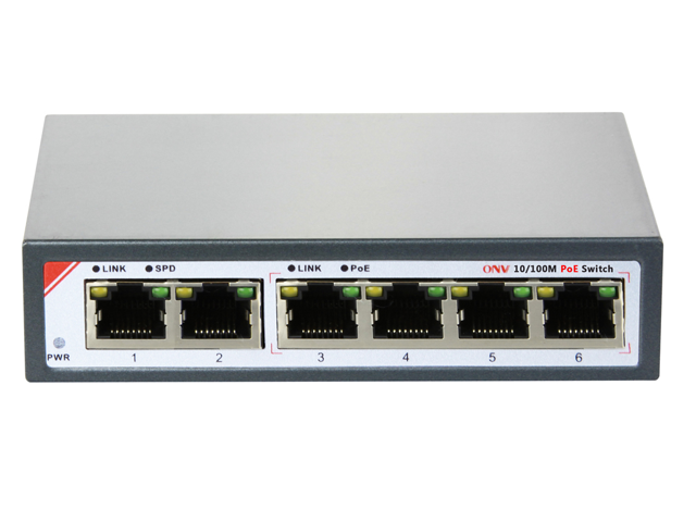 Click here for ONV-POE31064P-at 6-Port 10/100M PoE Switch with 4... prices