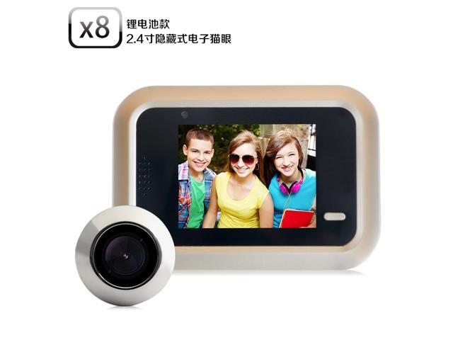 Click here for X8 2.4inch Color Screen Peephole Viewer prices