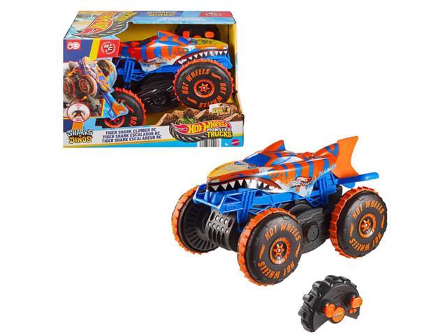 Click here for Mattel JFR39 Hot Wheels Monster Truck Tiger Shark... prices