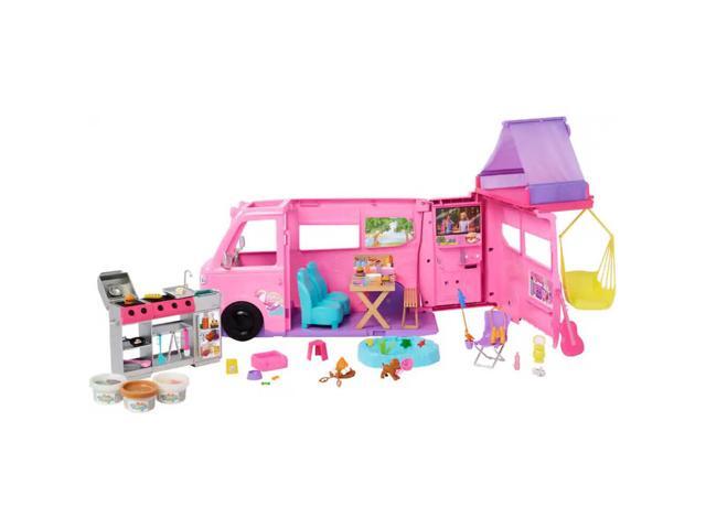 Click here for Mattel HRJ78 Barbie Dream Camper Playset with Tent... prices