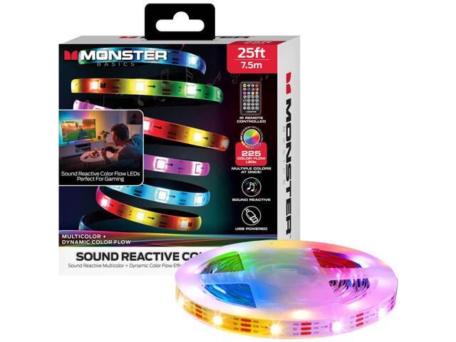 Click here for Monster 10 Ft. IR Remote Controlled RGB-IC LED Ind... prices