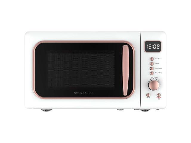 Click here for 0.7 Cu. Ft. Retro White and Rose Gold Countertop M... prices