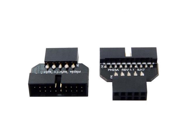 Click here for Cablecc 1set Reversible USB 2.0 9Pin Housing to Mo... prices