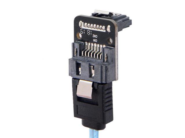 Click here for Cablecc SATA 7Pin Female to 7pin Male Up 90 Degree... prices