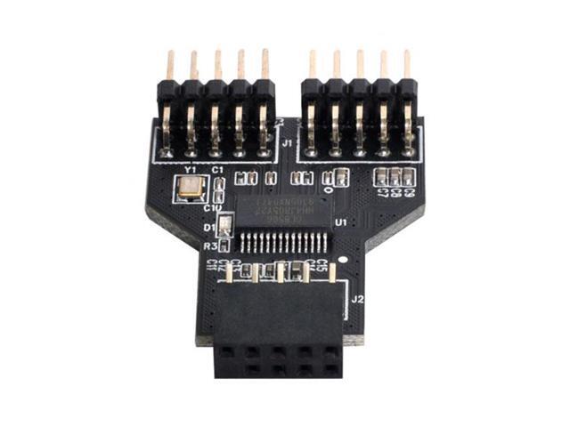 Click here for Xiwai Motherboard 9pin USB 2.0 Header 1 to 2 Femal... prices