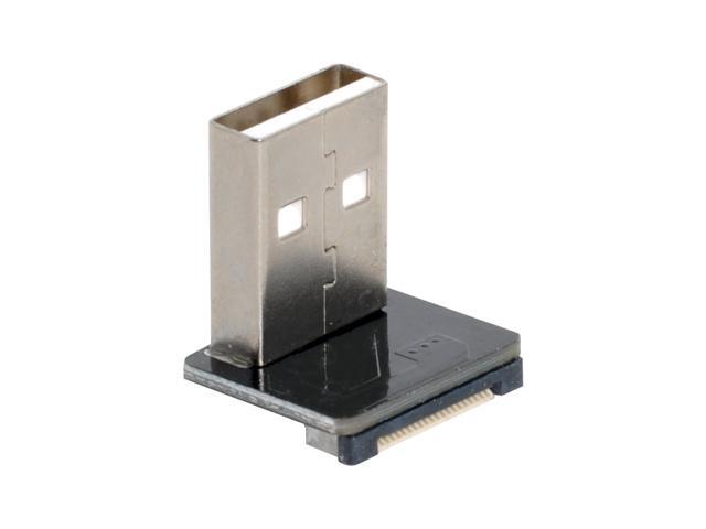 Click here for Cablecc USB2.0 CYFPV Male Connector Down Angled fo... prices