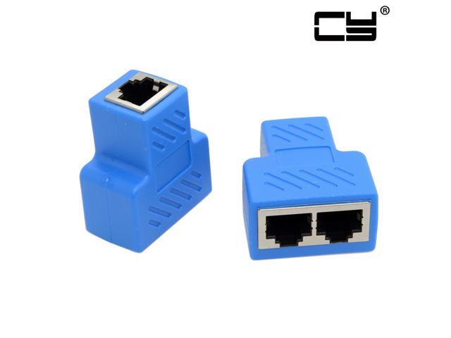 Click here for Chenyang 2pcs STP UTP Cat6 RJ45 8P8C Plug To Dual... prices