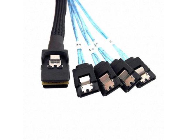 Click here for CHENYANG MINI SAS 4i SFF-8087 36P To 4 SATA 7Pin H... prices