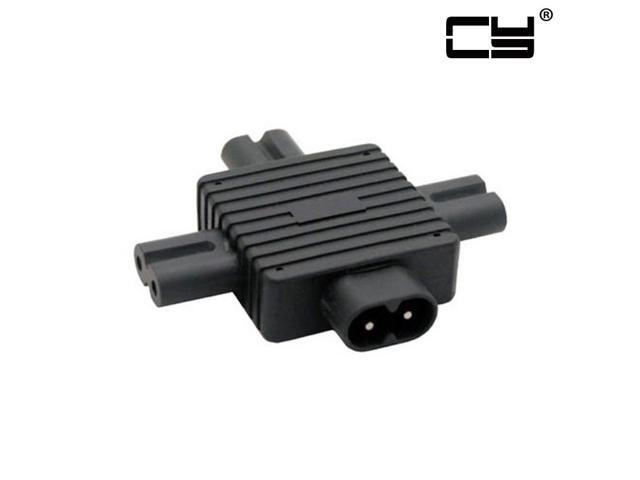 Click here for CHENYANG IEC 320 Figure 8 C8 Male to 3X Female C7... prices